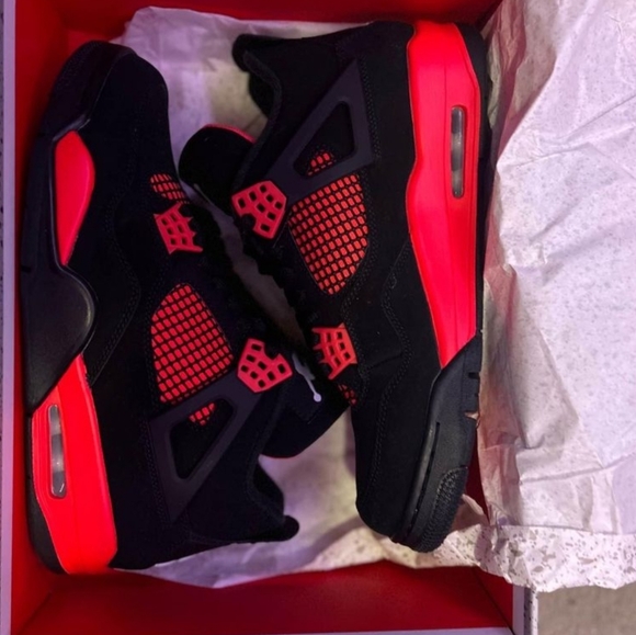 Jordan | Shoes | Jordan 4 Red Thunders | Poshmark